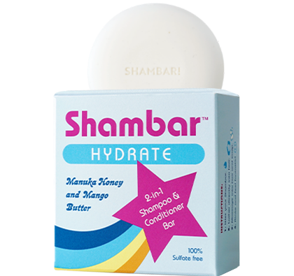 Shambar - Shampoo + Conditioner in One Concentrated Bar - Made in USA